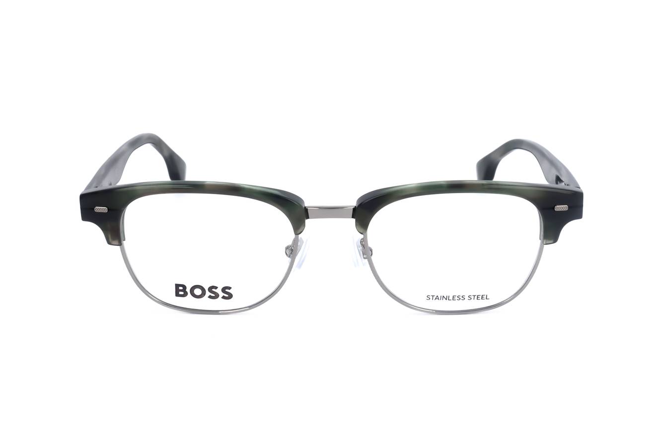 Hugo Boss BOSS 1382 XYG RUTHENIUM GREEN HORN 50 19 145 Men s Eyeglasses 716736701639 eBay